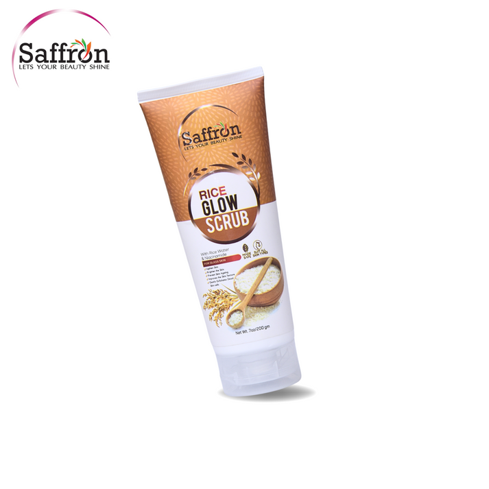 Saffron Rice Glow Scrub – Saffron Skin Care